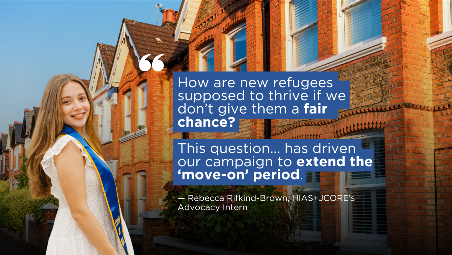 Three reasons why we must extend the 'move-on' period - HIAS+JCORE